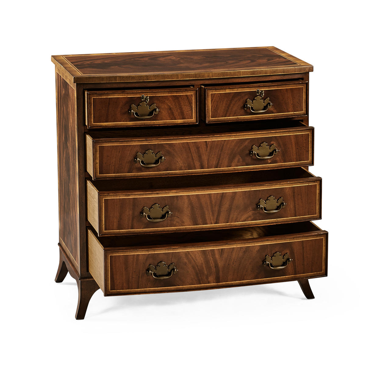 Jonathan Charles | product detail | Buckingham Mahogany Bedside Chest ...
