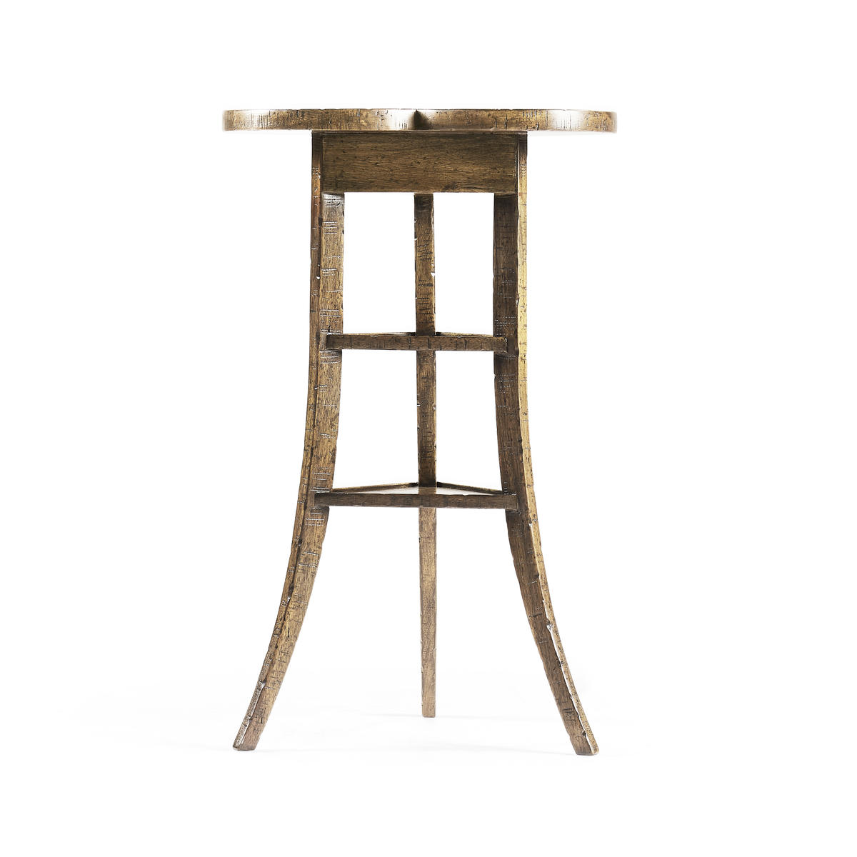 Jonathan Charles | product detail | Trefoil Side Table in Medium Driftwood