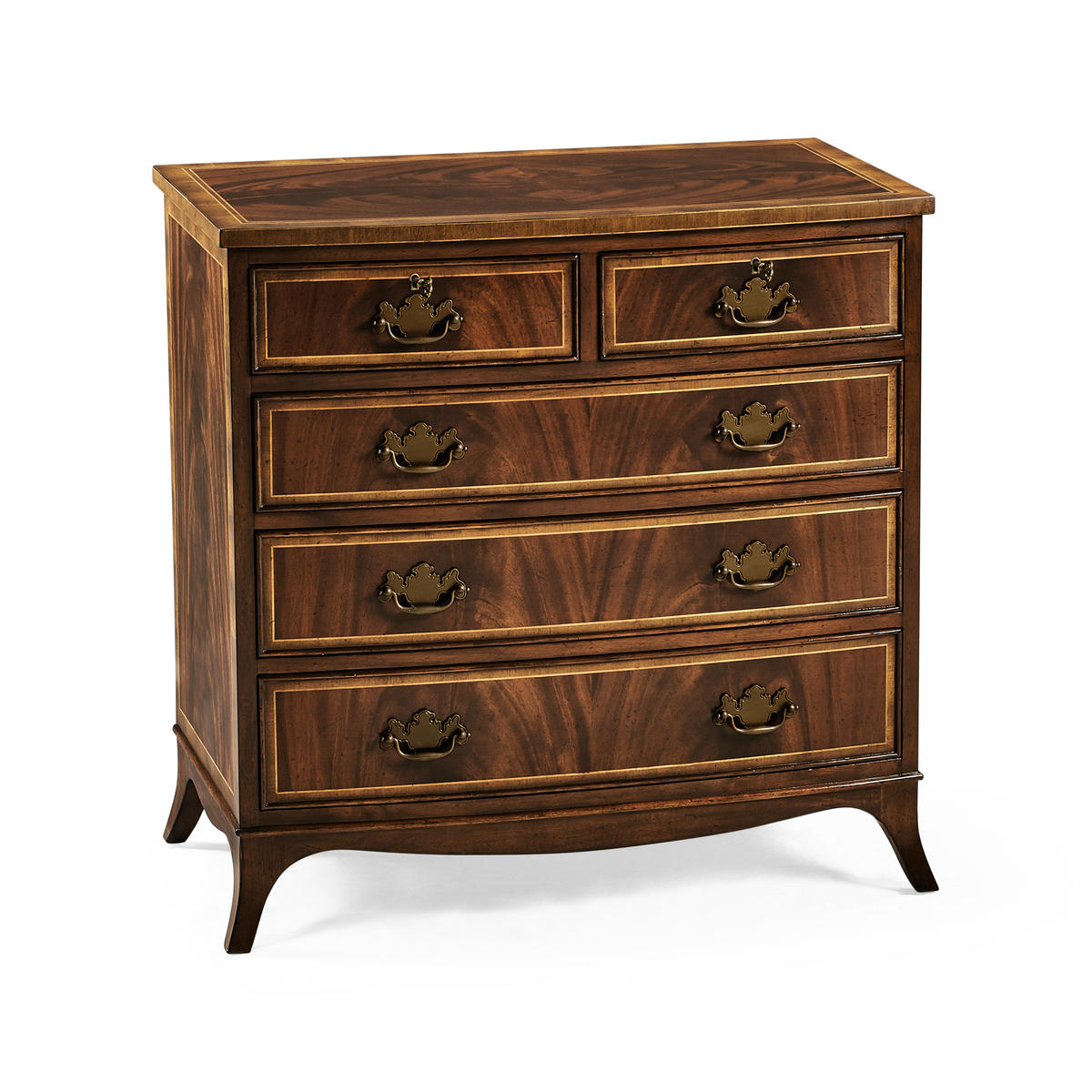 Jonathan Charles | product detail | Buckingham Mahogany Bedside Chest ...