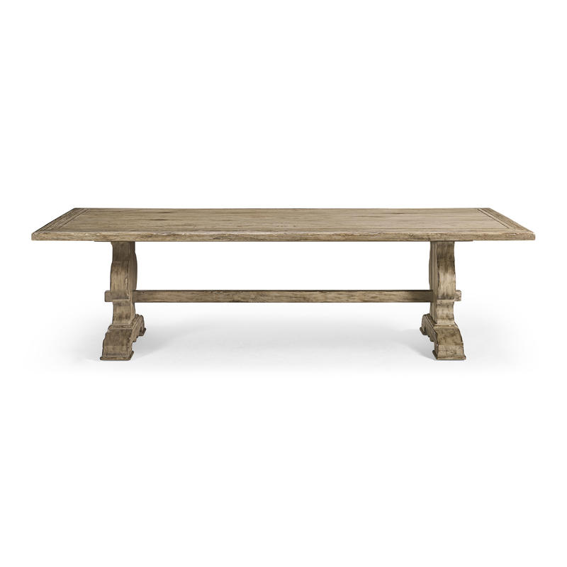 Jonathan Charles | product detail | 124" Sagehill Rectangular Trestle Table