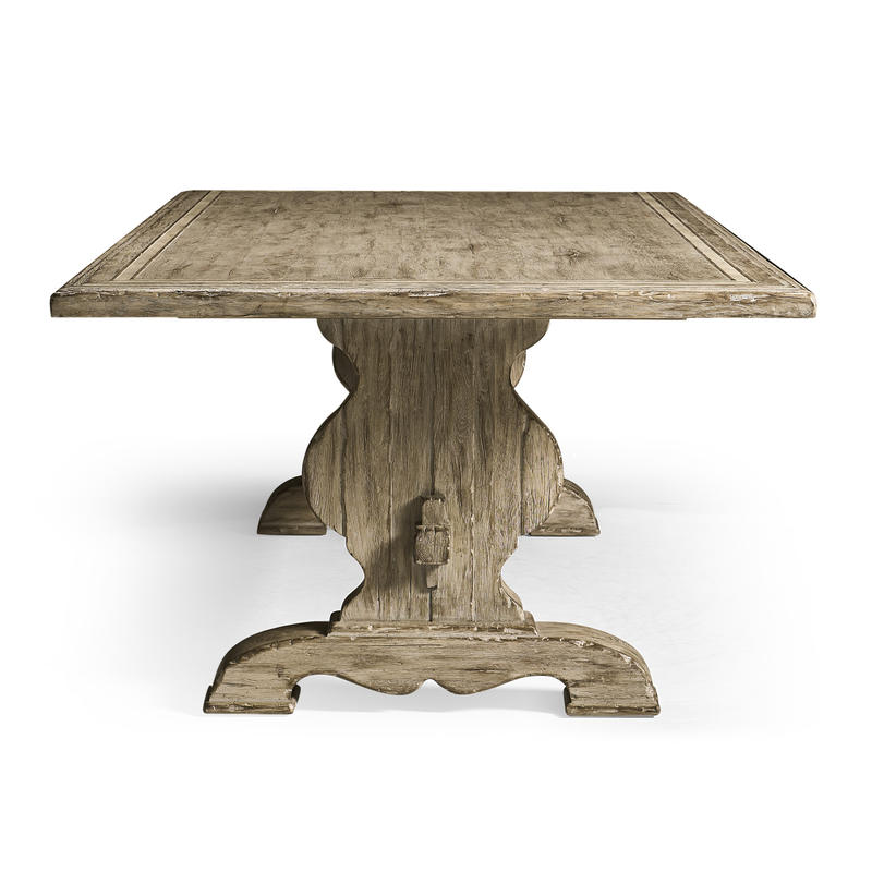 Jonathan Charles | product detail | 124" Sagehill Rectangular Trestle Table